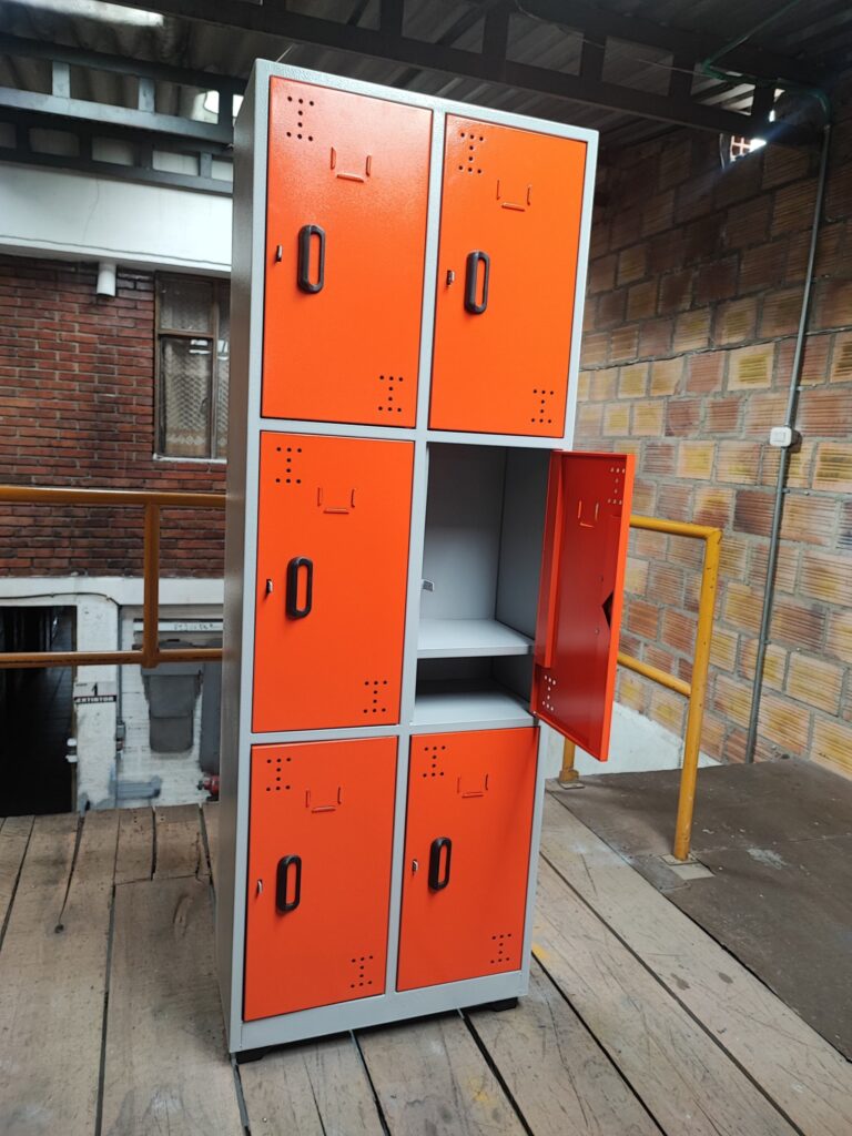 Locker 6 Casillas Vertical - El Industrial Mobiliario